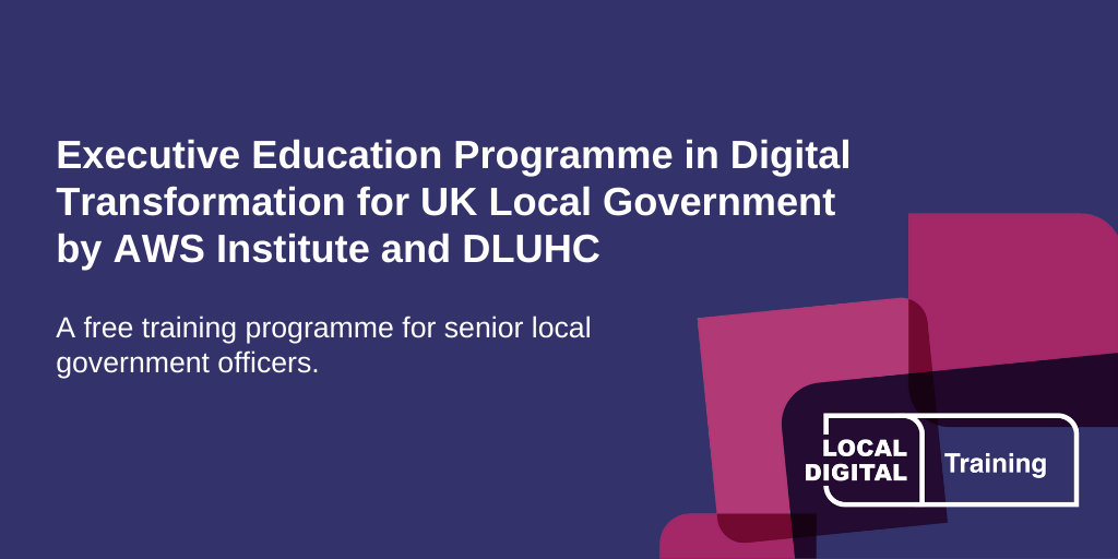 Building confidence and expertise in local government for successful ...