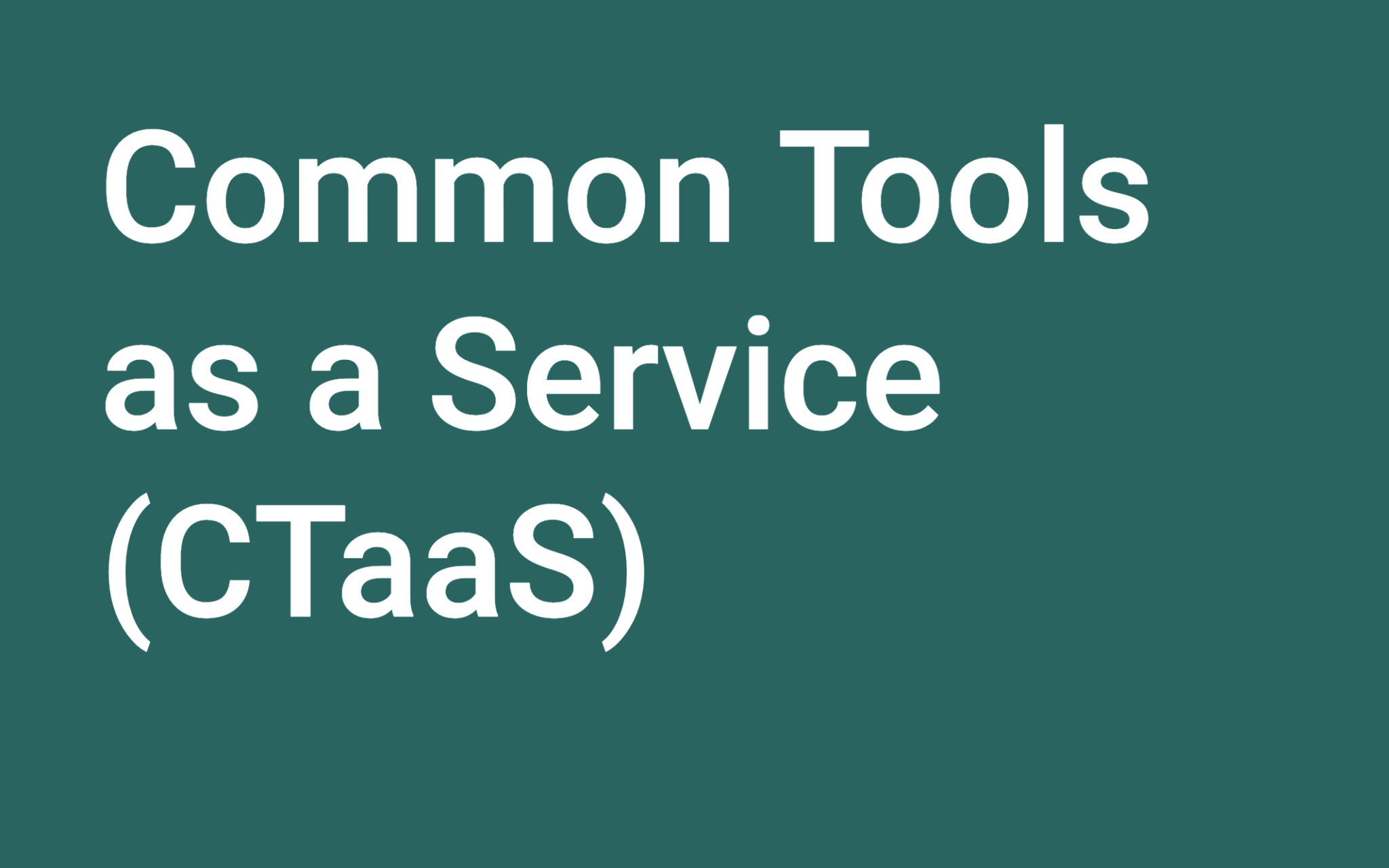 Common tools – MHCLG Digital